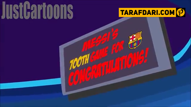 ویدیو؛ پیروزی بارسلونا مقابل دورتموند به روایت کارتون | طرفداری